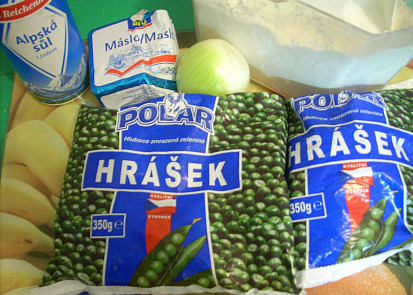 Dušený hrášek recept - TopRecepty.cz