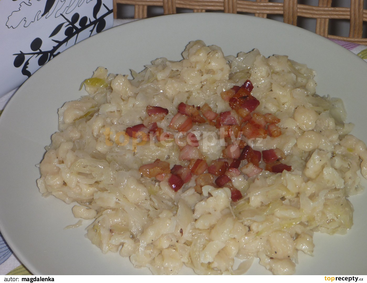 Strapačky se zelím - TopRecepty.cz