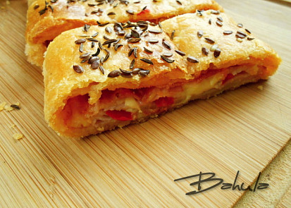 Slaný tvarohový závin II. recept - TopRecepty.cz