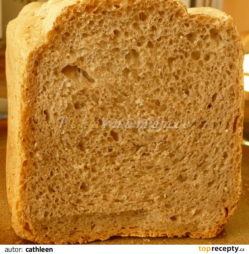 Chleba chlebovič z domácí pekárny - TopRecepty.cz
