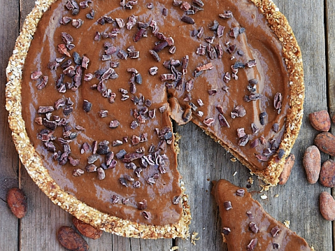 Čokoládový koláč - nepečený - TopRecepty.cz