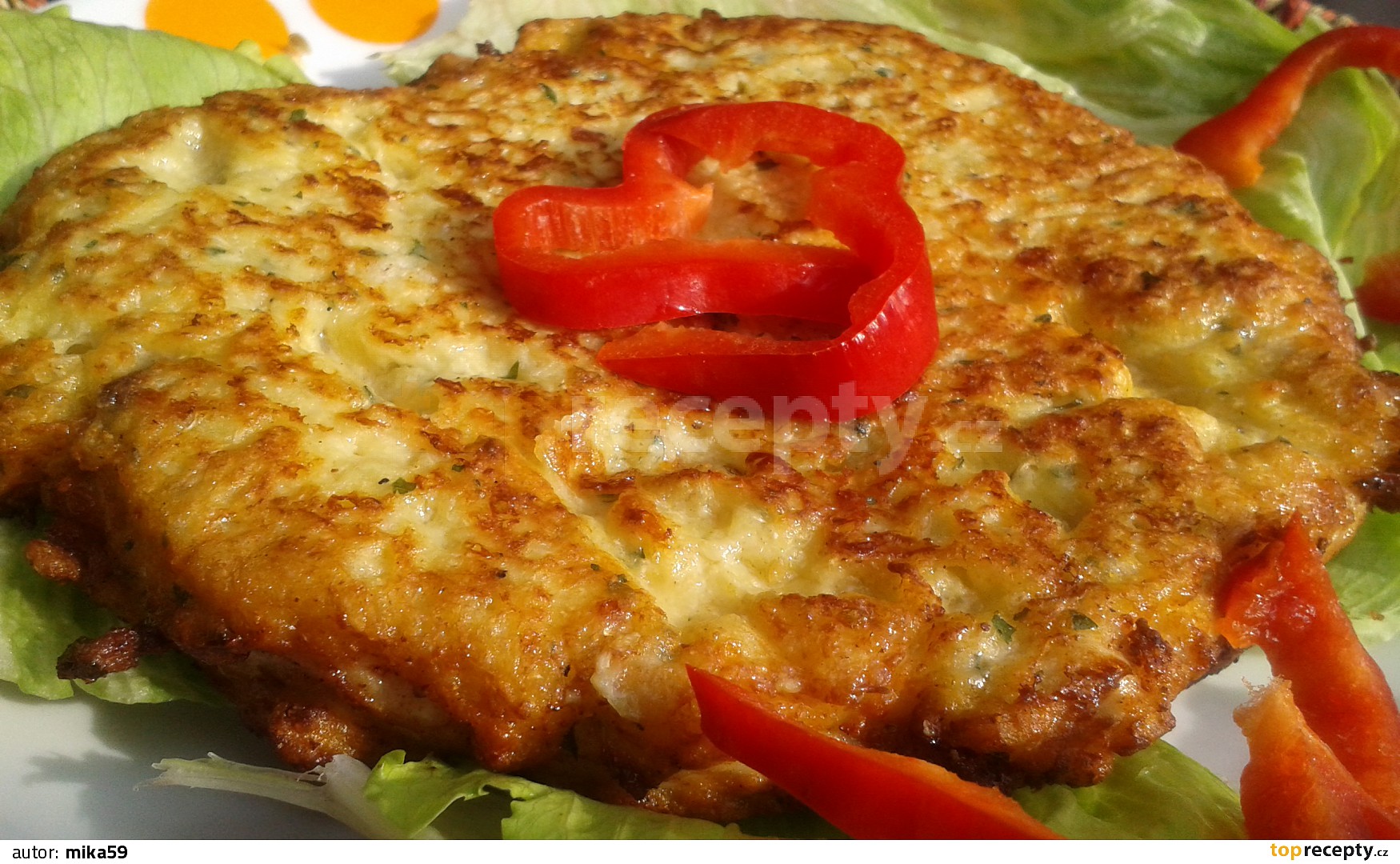 Kuřecí řízek v květákovém těstíčku recept - TopRecepty.cz