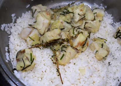 Rizoto s rybím filé recept - TopRecepty.cz