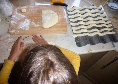 Kmínové vlnky recept - TopRecepty.cz