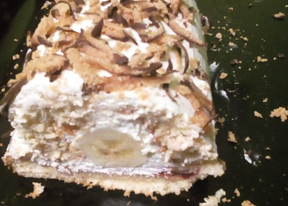 Roláda dvakrát banánová recept - TopRecepty.cz