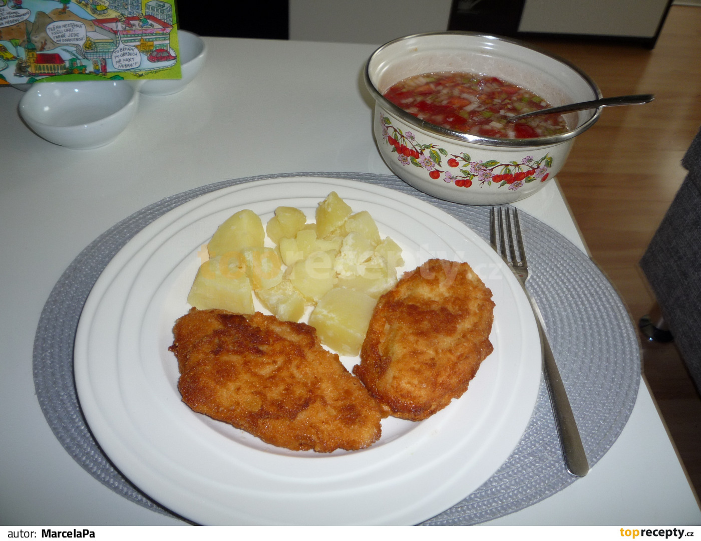 Chřupavé patizonové podkovičky plněné sýrem - TopRecepty.cz