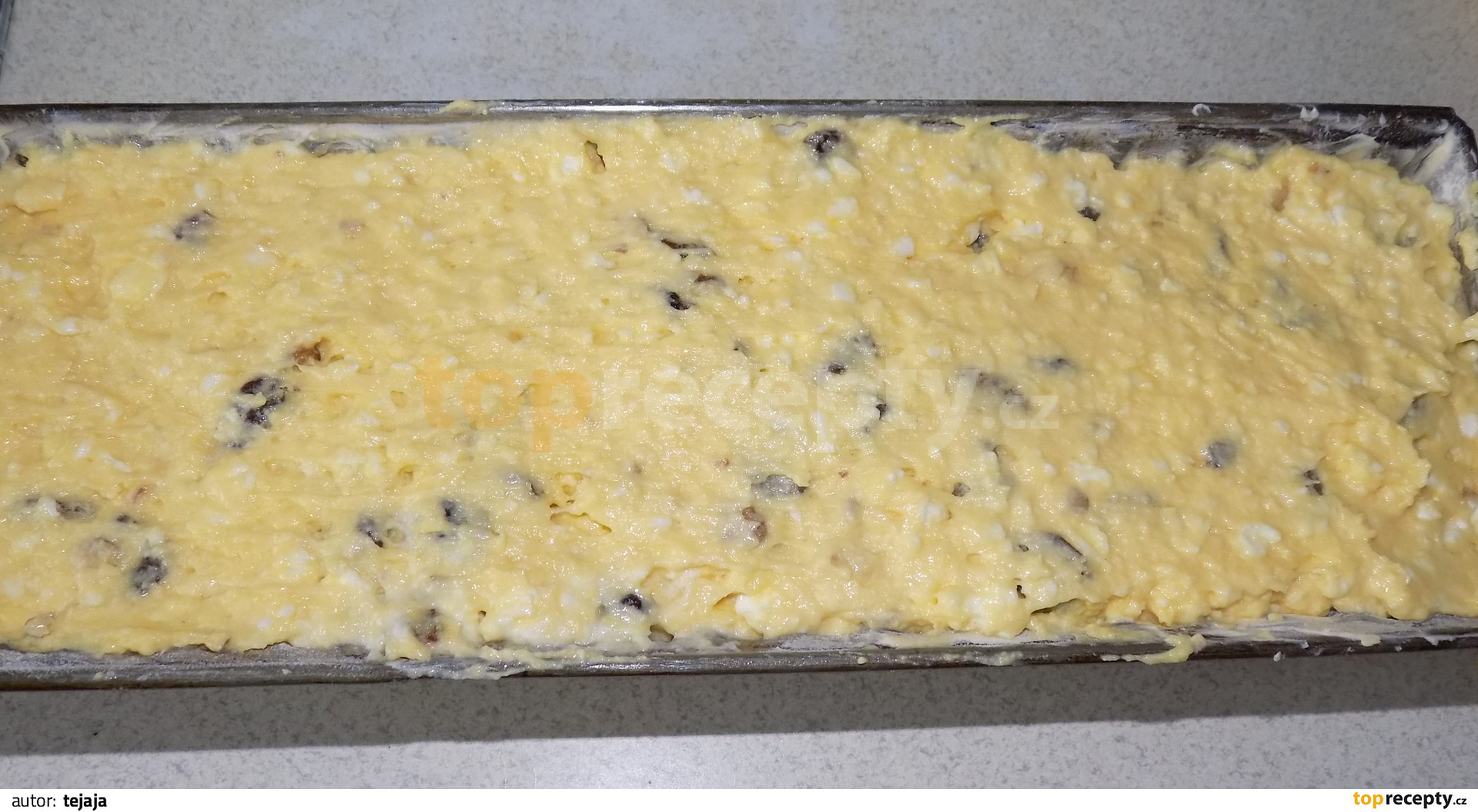 Tvarohový biskupský chlebíček recept - TopRecepty.cz