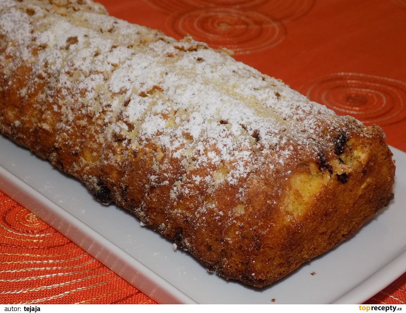 Tvarohový biskupský chlebíček recept - TopRecepty.cz