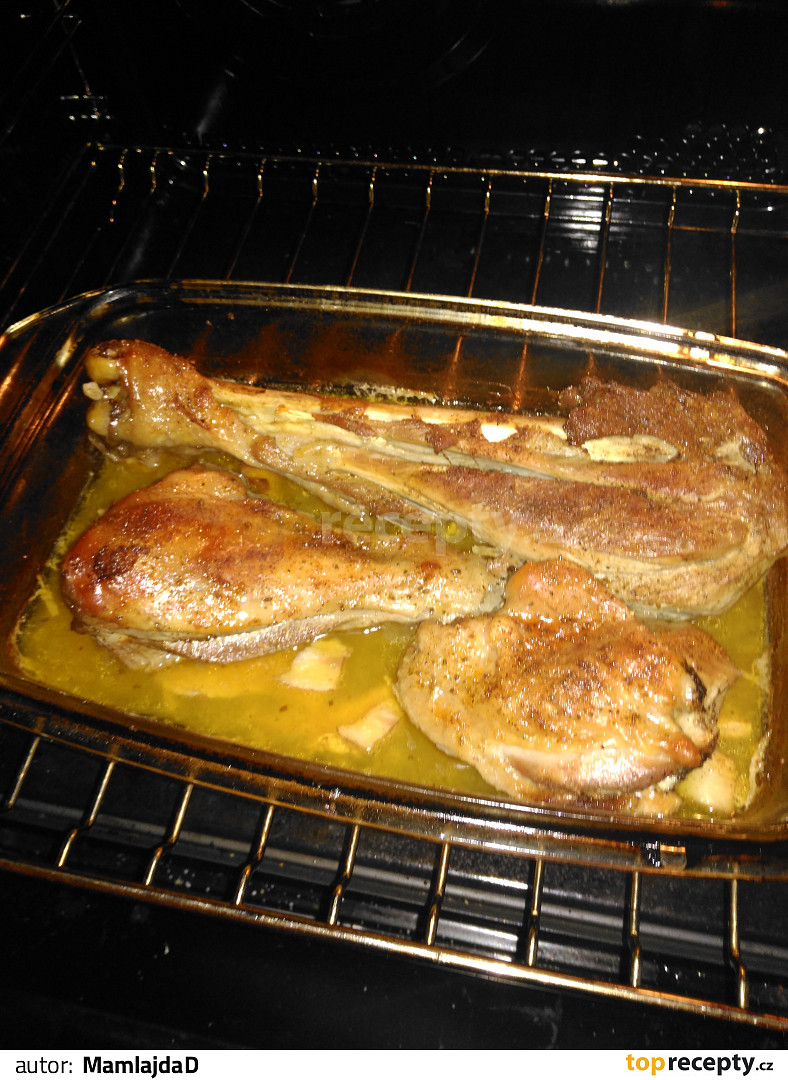 Jednoduchá pečená krůtí křídla recept - TopRecepty.cz