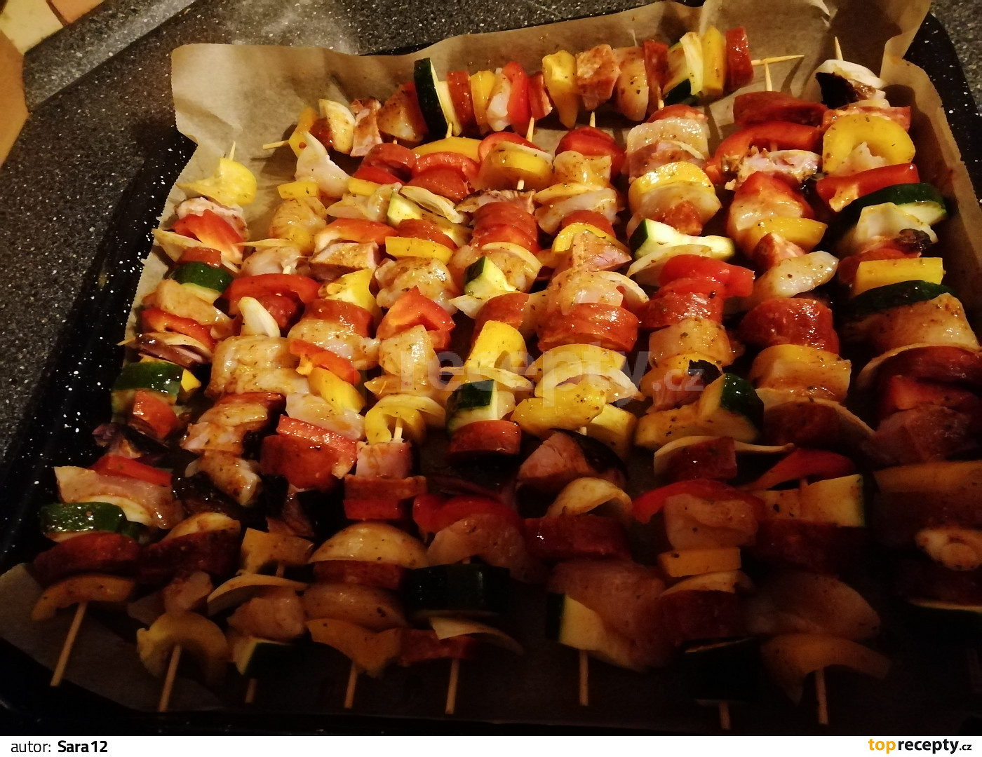 Mix špízy recept - TopRecepty.cz