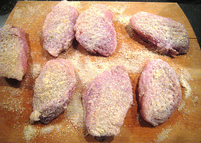 Obrácené pečené řízky - TopRecepty.cz