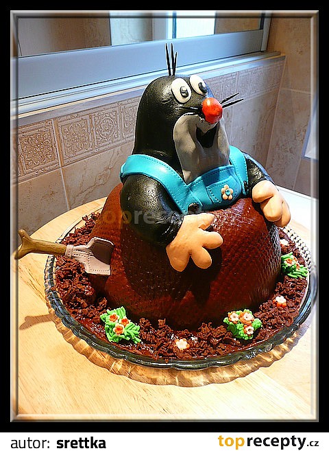Dort krtek ve 3D - TopRecepty.cz