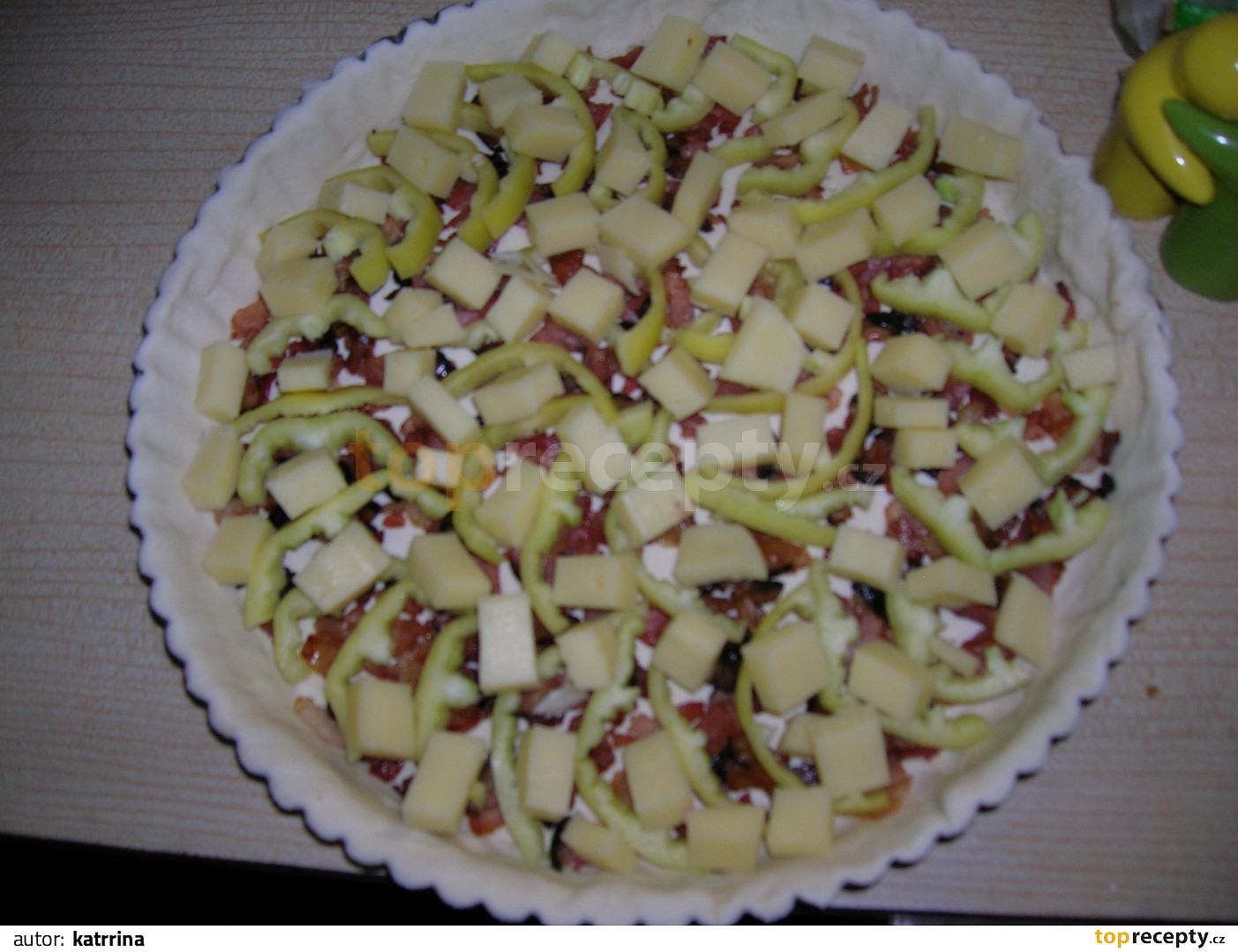 Kačenky slaný koláč - TopRecepty.cz