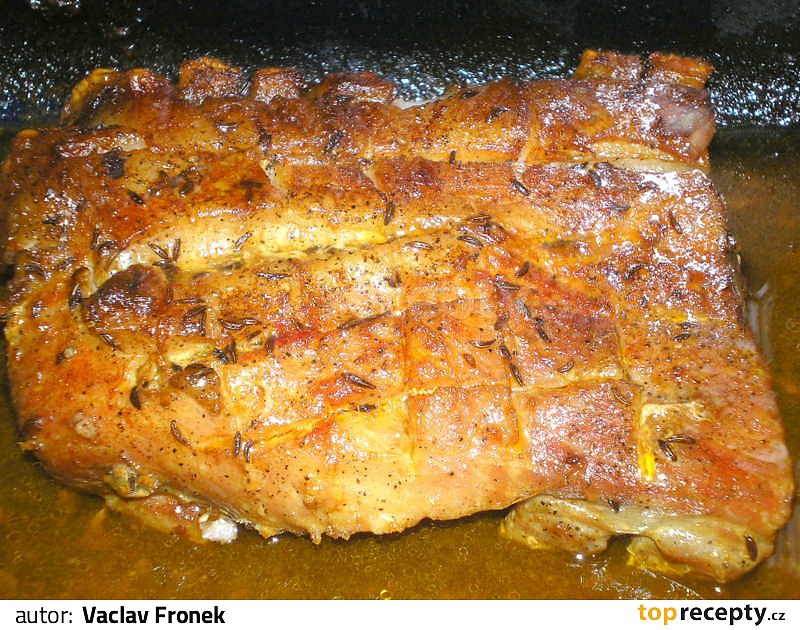 Selský pečený bůček - TopRecepty.cz