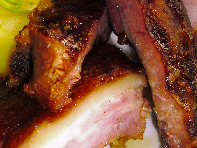 Pečená uzená vepřová žebra-jubilejní - TopRecepty.cz