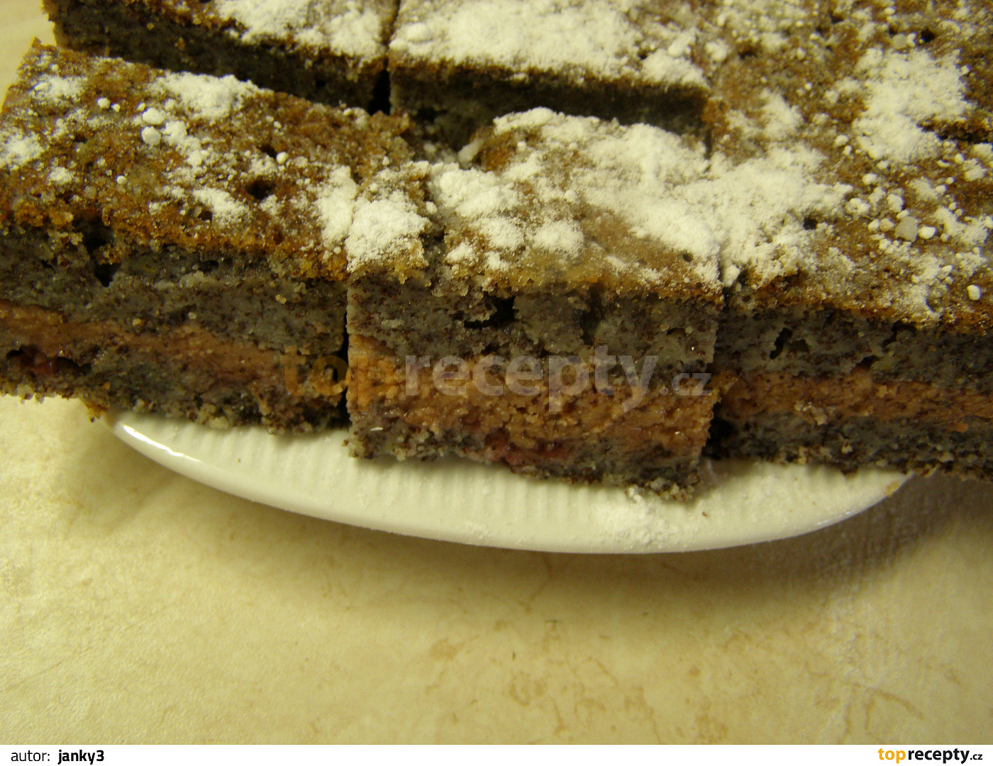 Tvarohový makovec recept - TopRecepty.cz