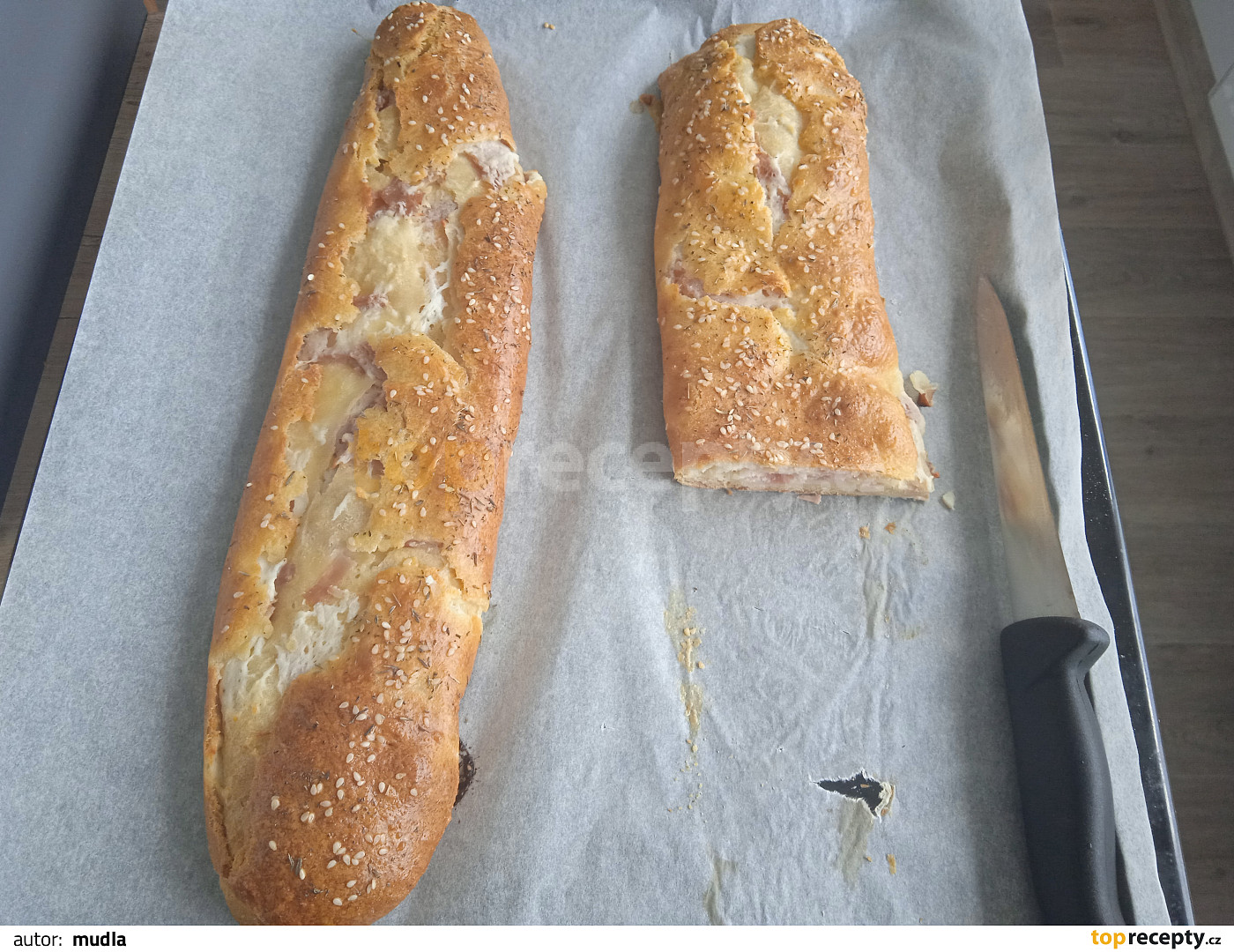 Podmáslový slaný závin - TopRecepty.cz