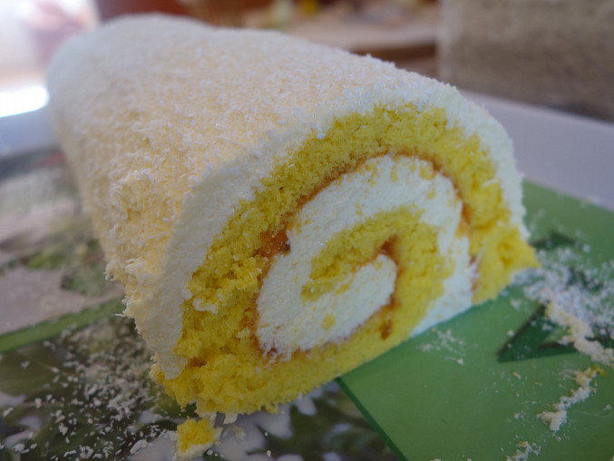 Kokosová roláda od IvettyG - TopRecepty.cz