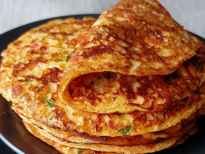 Zeleninové placky s květákem - TopRecepty.cz